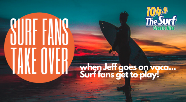 When Jeff goes on vaca…